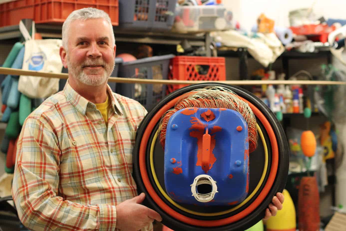 How Peter Clarkson turns marine debris into art in Tofino